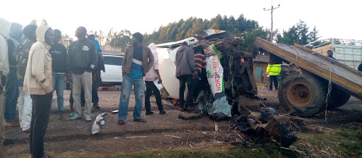 Four die in road crash on Eldoret–Webuye highway