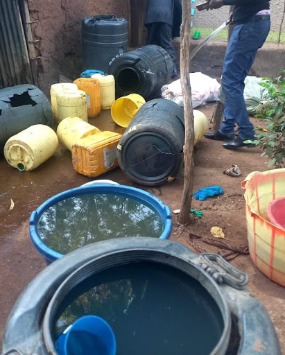 Police seize counterfeit alcohol, contraband goods in Kiambu