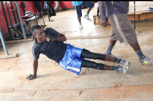 Karanja: Lean man keen on towering over boxing like a colossus