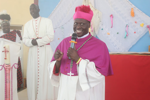 Lodwar Catholic bishop-elect received with pomp and colour