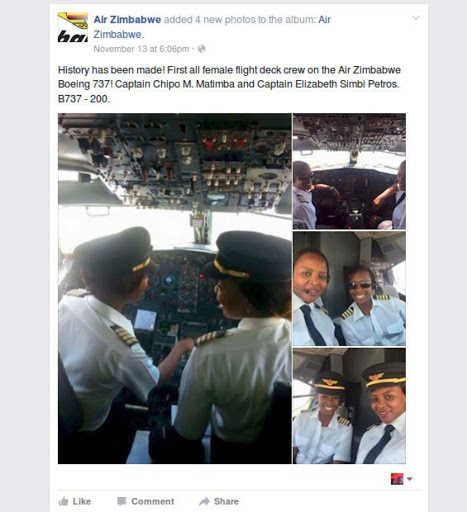 How Inspiring! Meet The First Female Pilots In Zimbabwe Who Have Just ...
