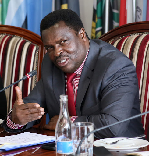 [PHOTOS] CS Wafula meets doctors to avert looming strike