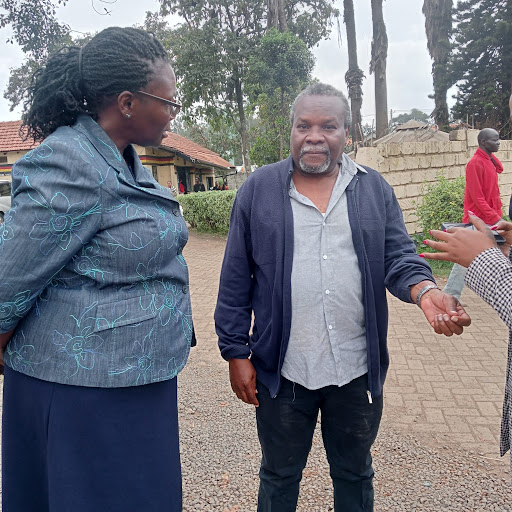 [PHOTOS] Veteran journalist Macharia Gaitho after release