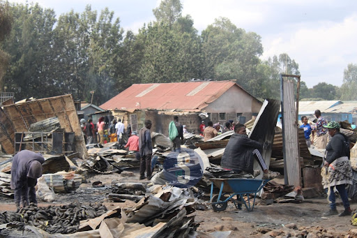 Market fires: Sifuna wants police stationed in Gikomba, Toi and Mutindwa