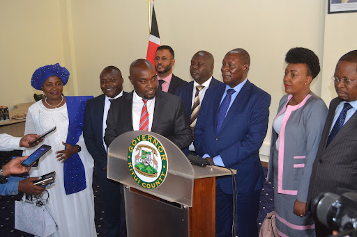 Wambua enters Kitui governor's office for first time in six years