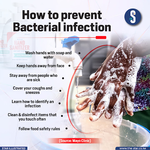 How to prevent bacterial infection