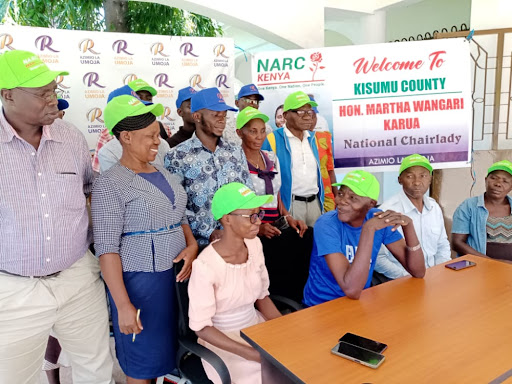 Narc-K members laud Raila for picking Karua as running mate
