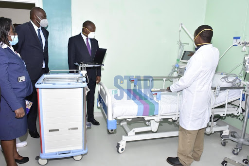[PHOTOS] CS Kagwe launches KU hospital infectious disease unit, ICU