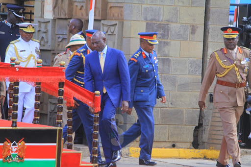 Ruto names police transformation as a key milestone