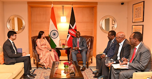 Ruto meets India's Exim Bank head, discusses plans to set up regional ...