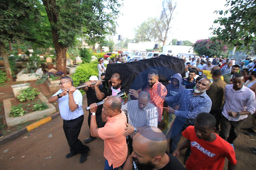 [PHOTOS]: Rally driver Asad Khan buried at Kariokor Cemetery
