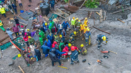 5-storey building collapses in Ruaka, several feared trapped