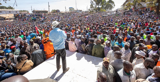 Raila, Uhuru to address rallies after Magoha's burial