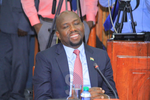[PHOTOS] Murkomen at Parliament as vetting enters day three