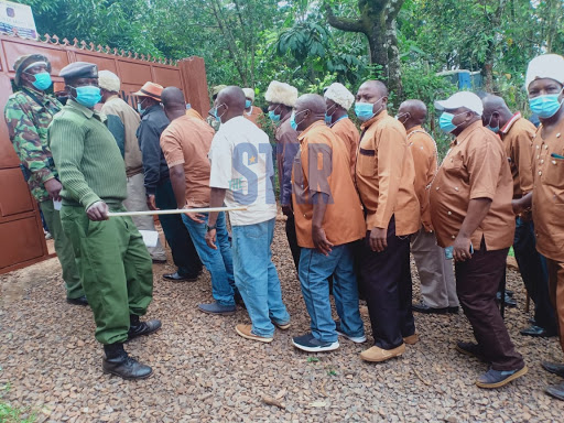 [PHOTOS] Elders gather at shrine for Muturi coronation