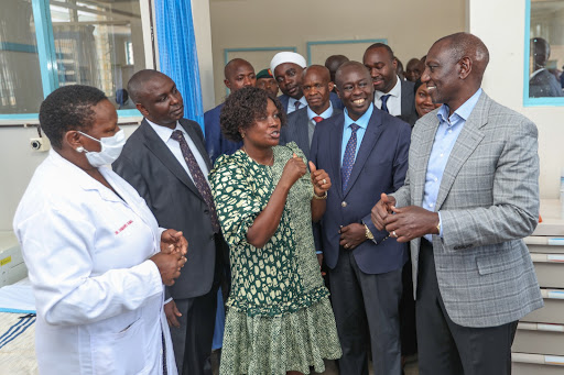 [PHOTOS] Ruto commissions upgraded maternity wing at Embu hospital
