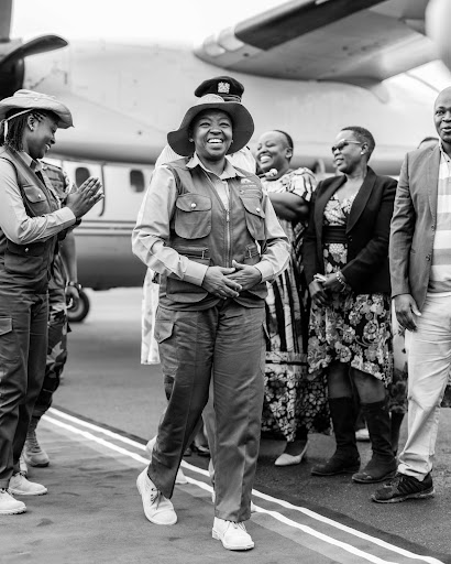 [PHOTOS] Rachel Ruto engages in tree planting activity in Kakamega Forest