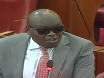 Light moment as Cherargei shows up in Parliament with sunglasses