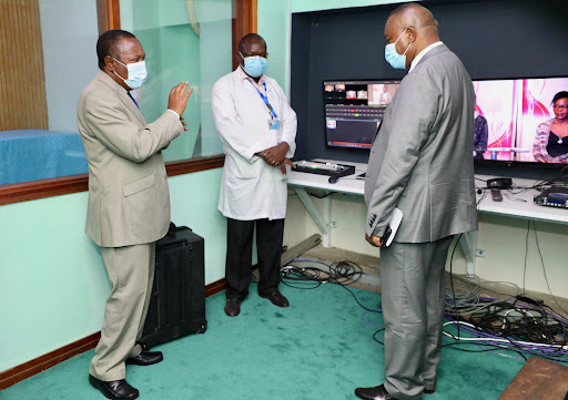 Kinoti congratulates eight detectives after graduating in media production