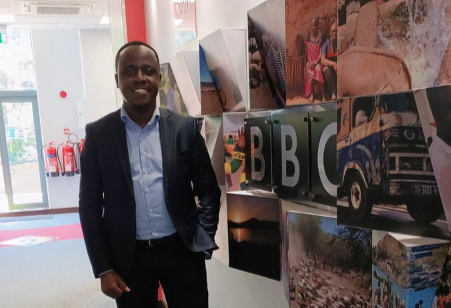 Former Citizen TV reporter Elphas Lagat joins BBC