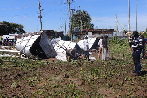 17 hospitalized after water tank collapsed at county stadium
