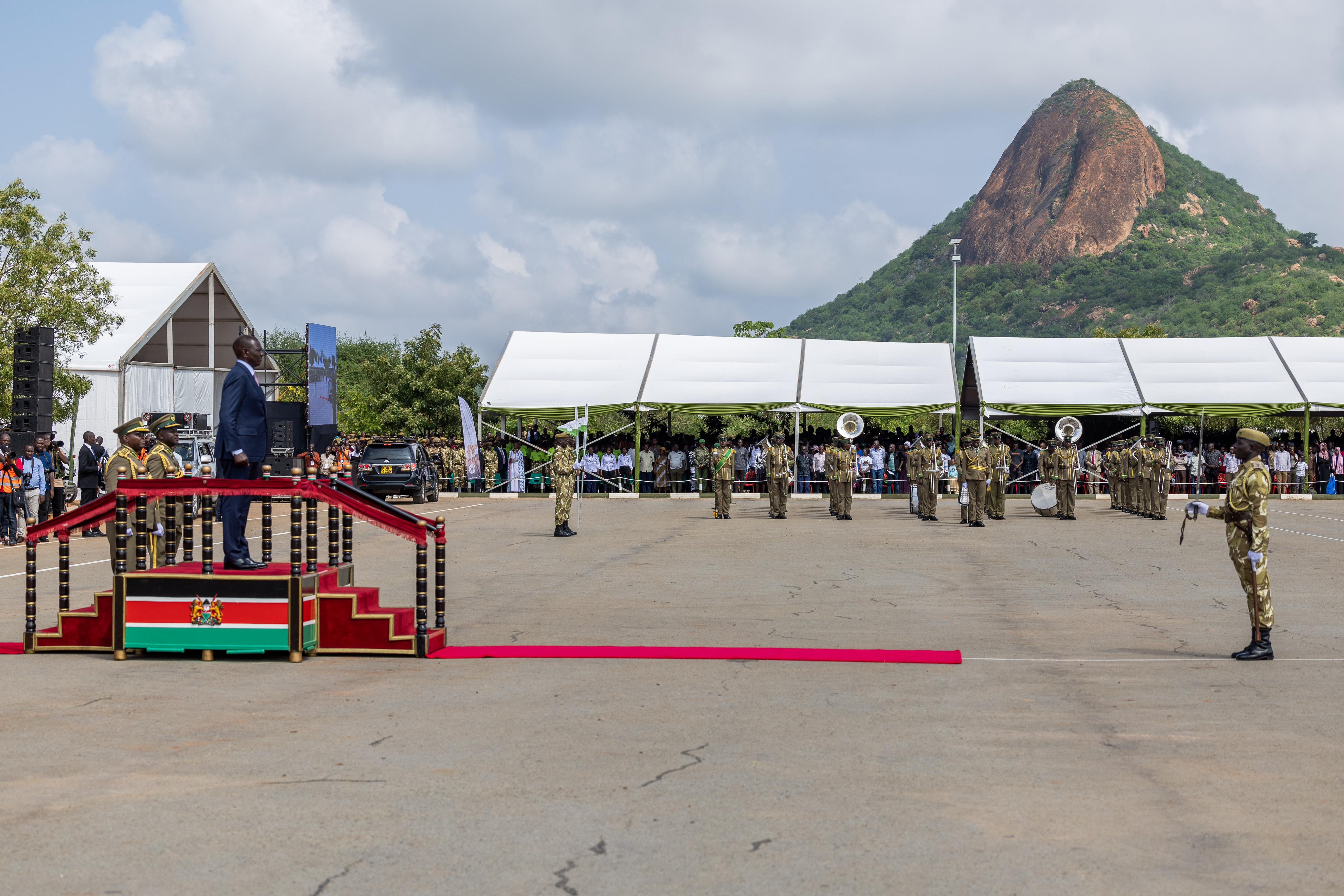 PHOTOS: Key scenes from KWS pass-out ceremony