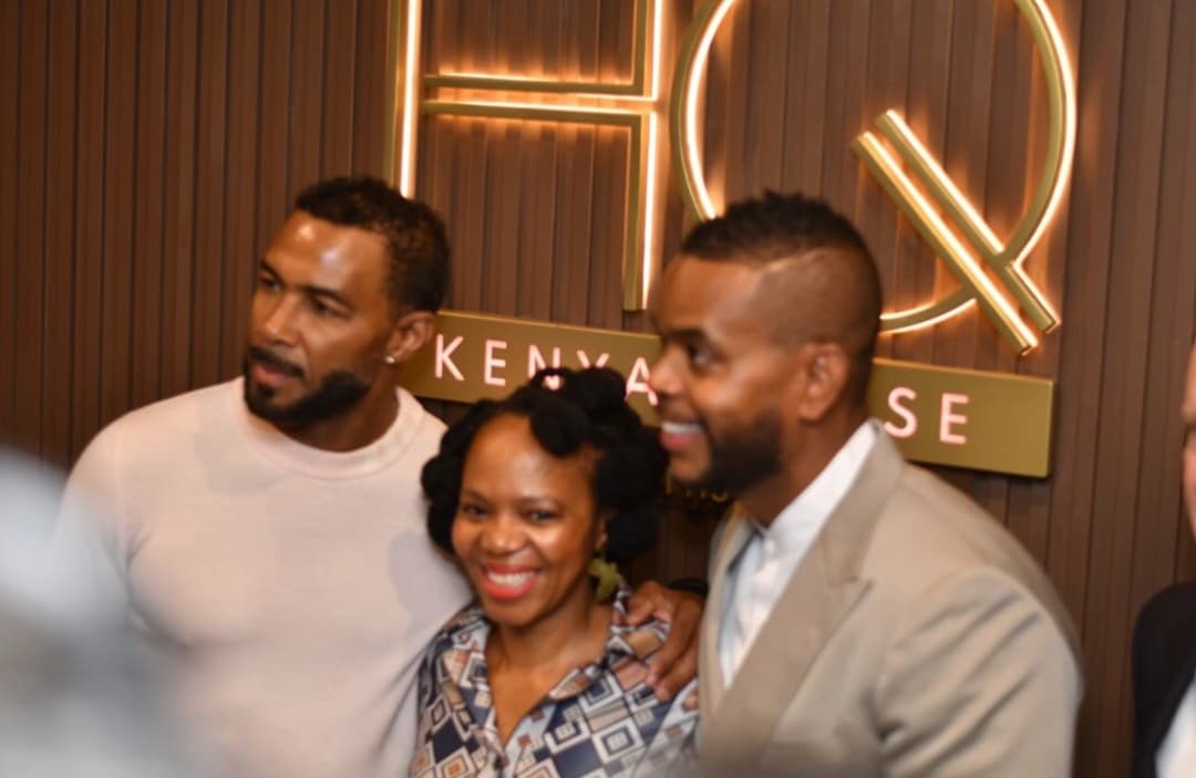 Actor Omari ‘Ghost’ Hardwick hosts the grand opening of HQ House in Kenya