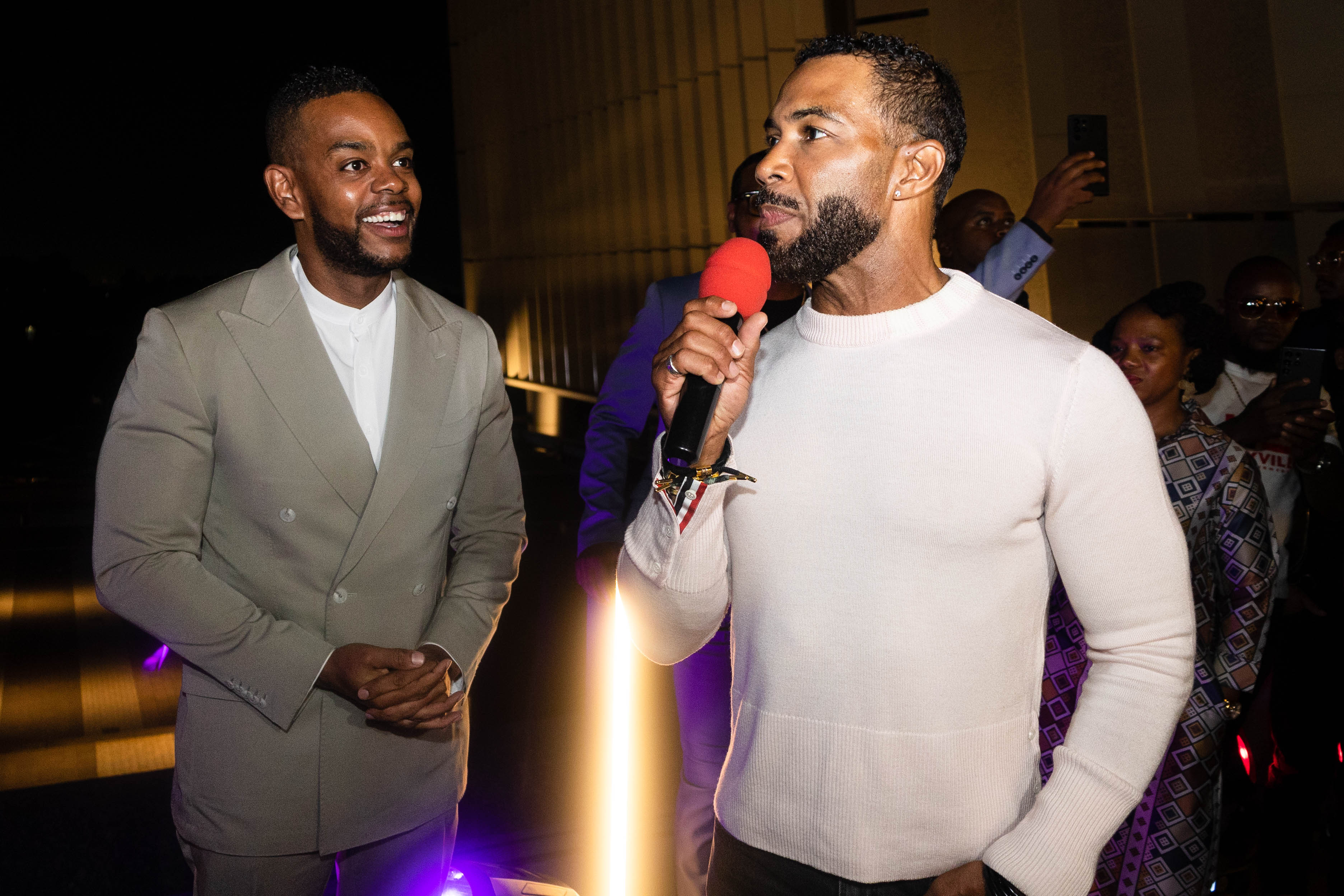 Actor Omari ‘Ghost’ Hardwick hosts the grand opening of HQ House in Kenya