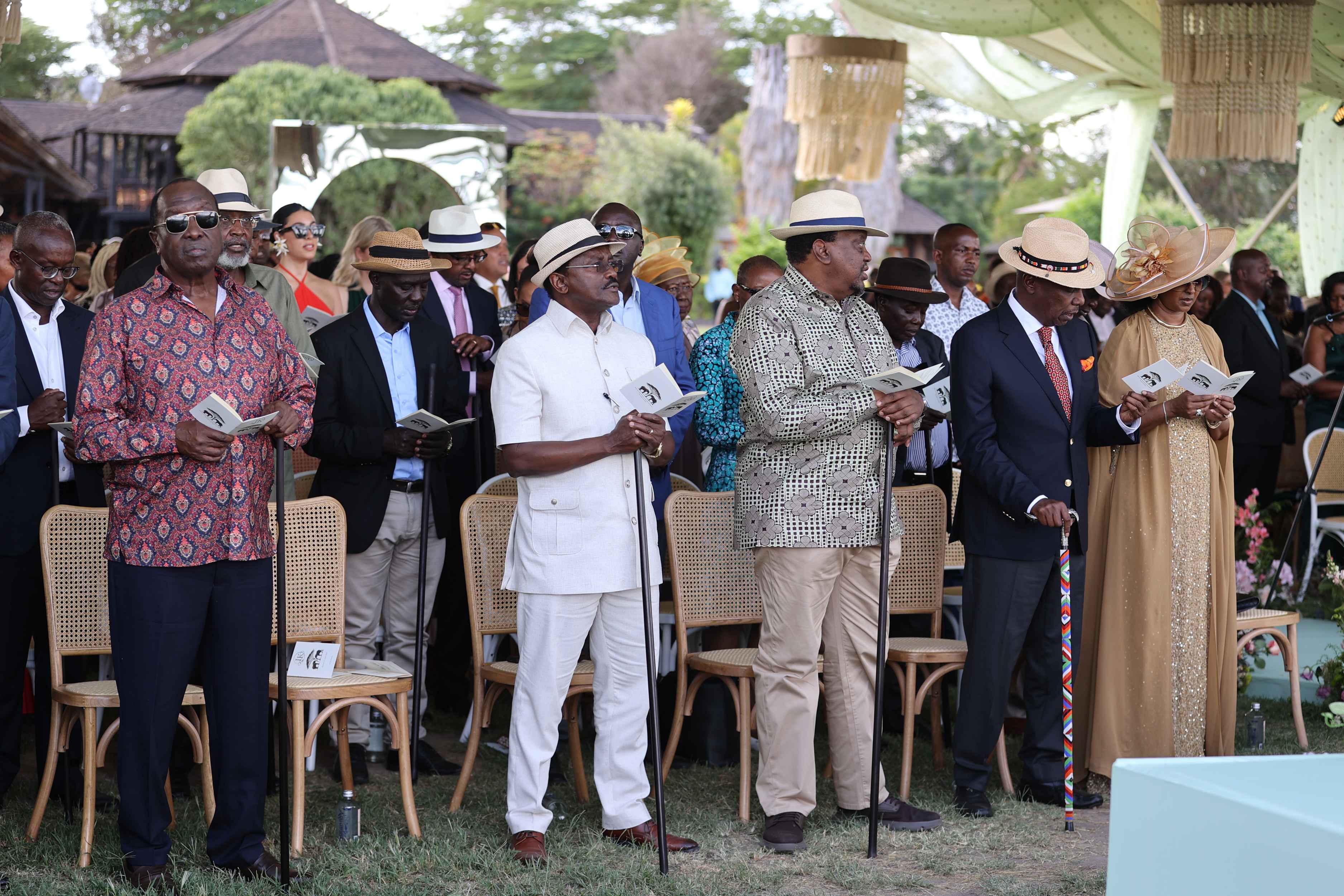 Gideon Moi's son James weds longtime sweetheart Ivy at Old Tukai Lodge