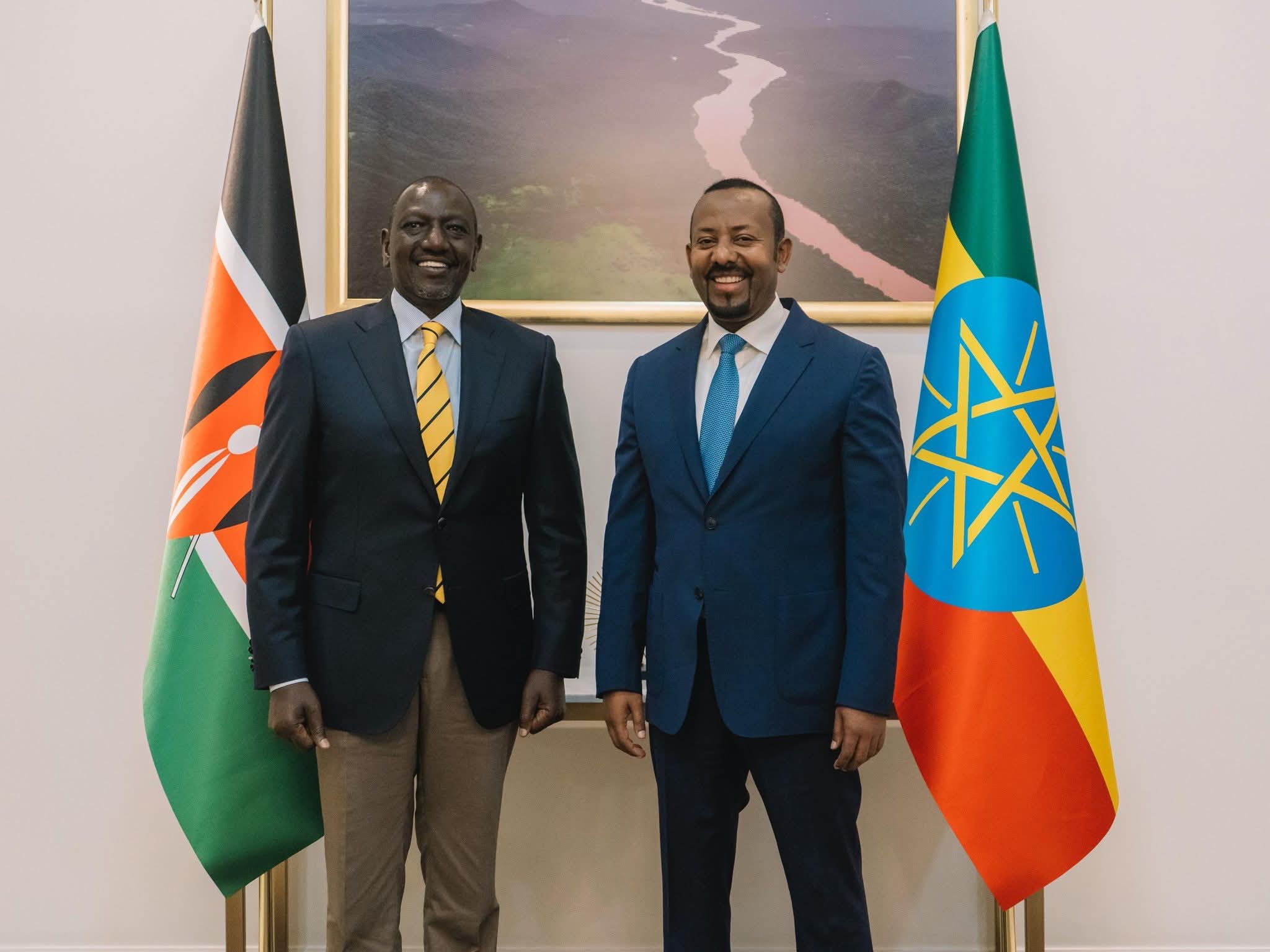 [PHOTOS] Ruto in Ethiopia for one-day working visit, holds talks with ...