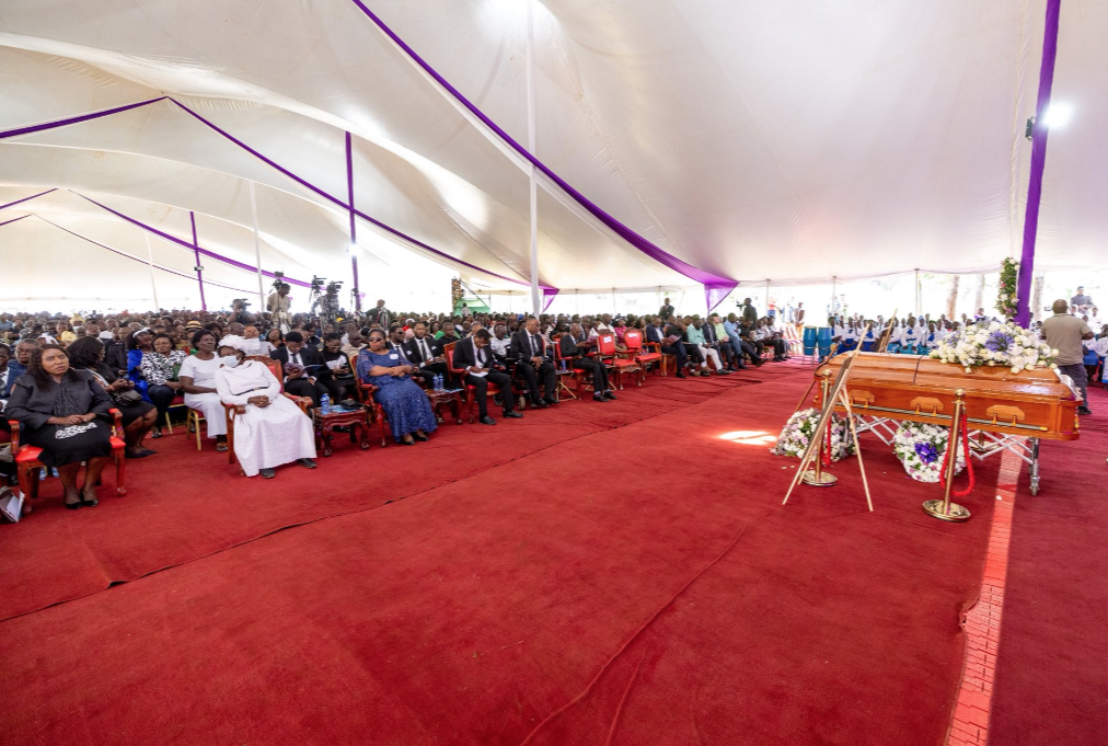 Speaker Wetang’ula lays brother James Mukhwana to rest in Bungoma