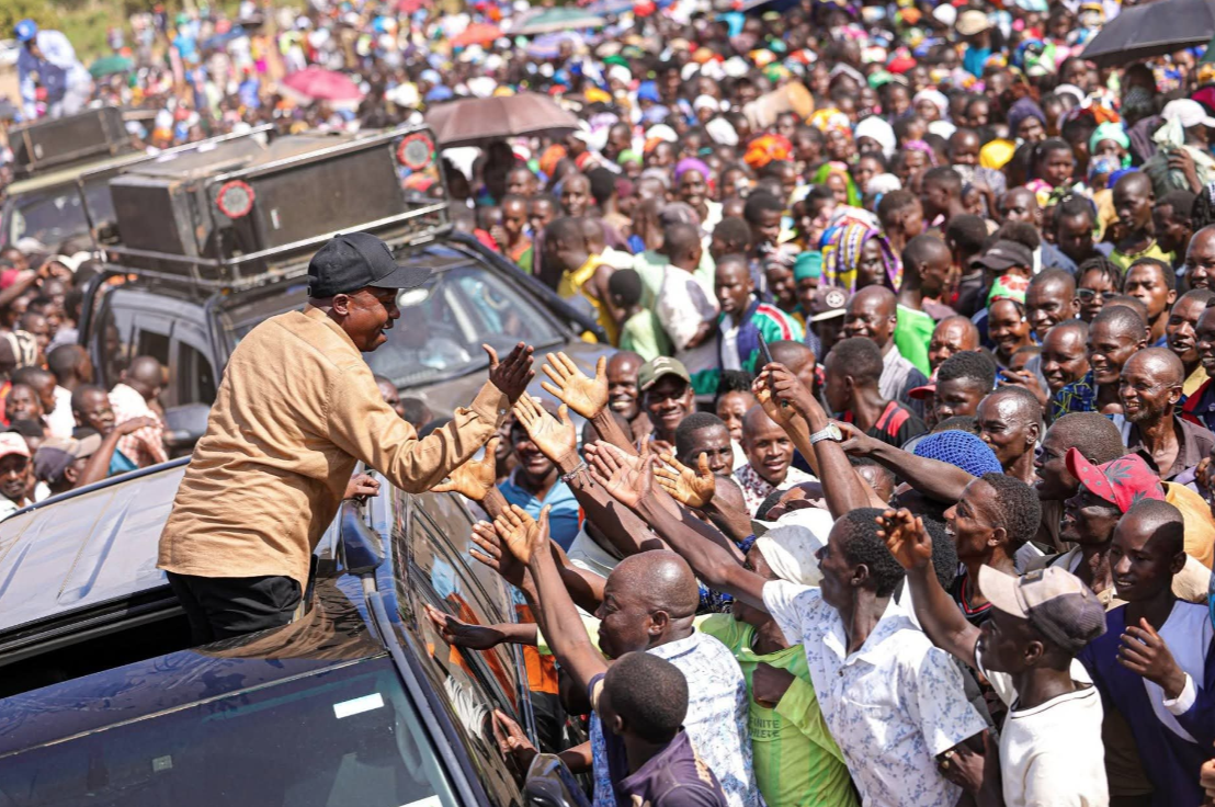 Song and dance as Kindiki hosts thousands for Christmas, shares goodies