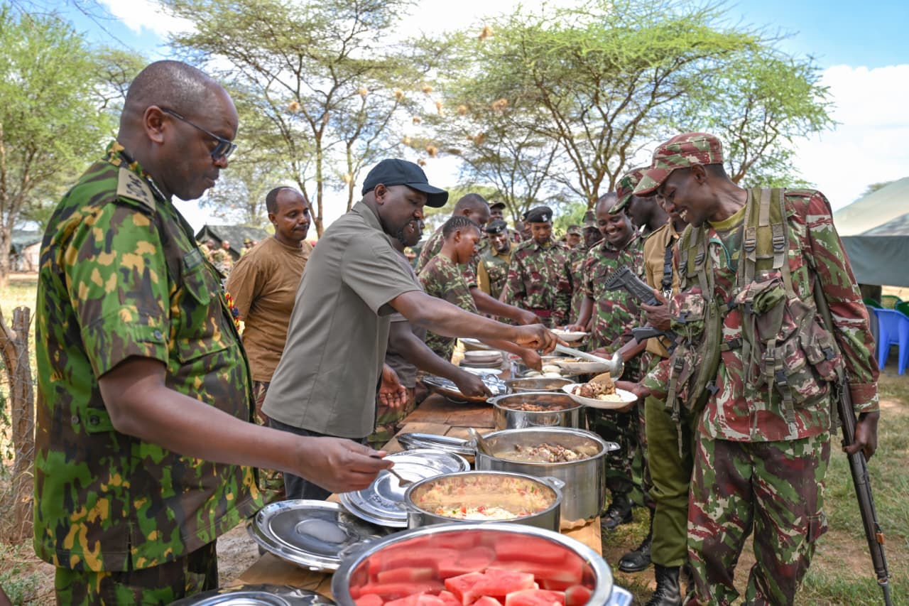 [PHOTOS] CS Murkomen joins multi-agency security team for Christmas in ...